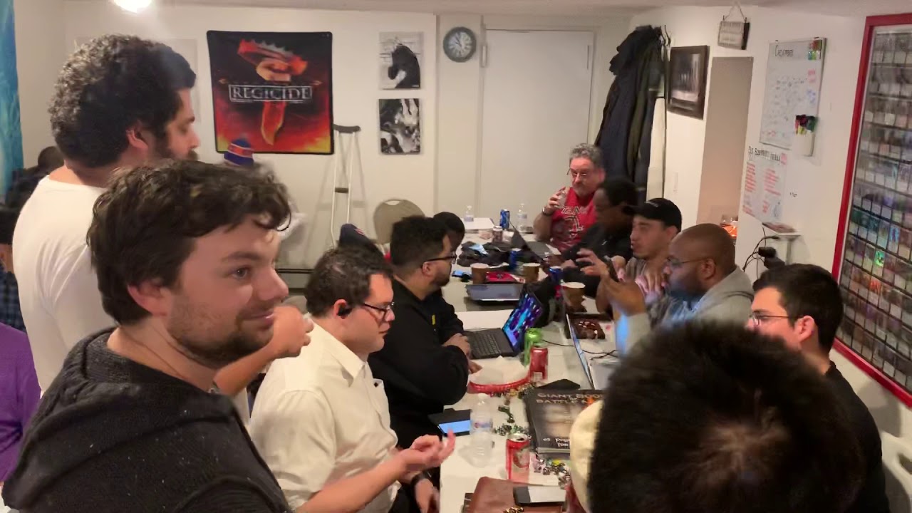 Friday Night EdH / D&D @ da Basement Games in Brooklyn - YouTube