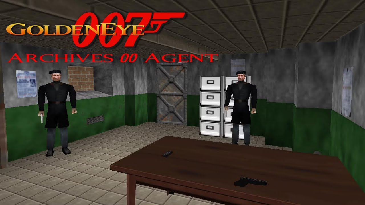 GoldenEye 007 N64 - Archives - 00 Agent Tutorial #11 - YouTube