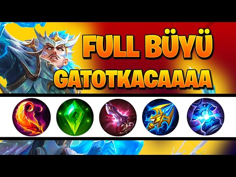 BÜYÜ İTEMLERİYLE GATOTKACA OYNADIM - Mobile Legends