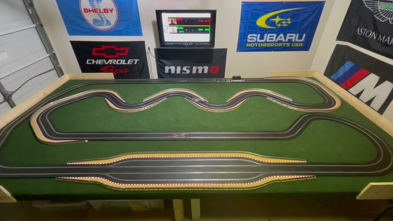 Scalextric Arc Pro Digital Day 1 Test 1 Armadillo Speedway - YouTube