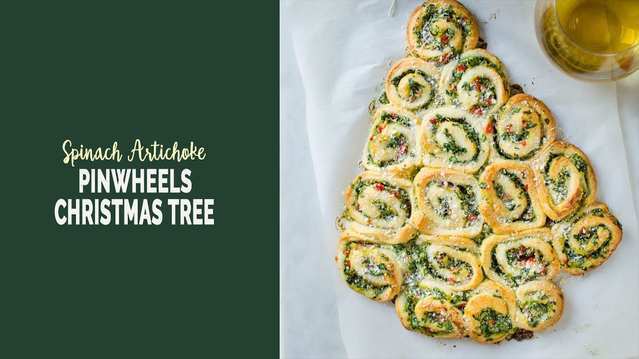Spinach Pinwheels Christmas Tree | Quick and Easy Healthy Appetizer ...