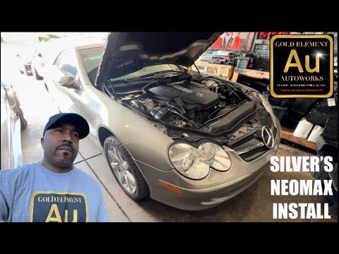A Florida 2003 Mercedes SL500 Silver’s Neomax Conversion - Gold Element ...