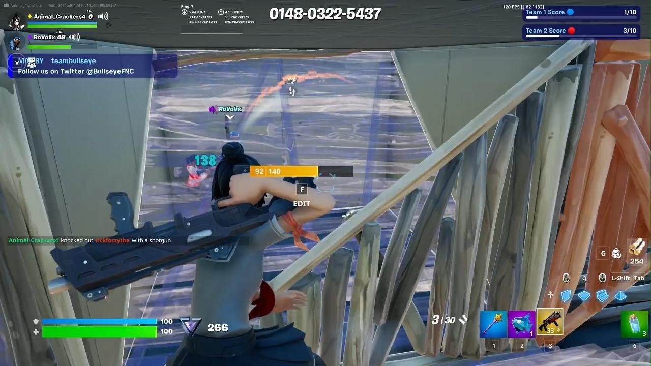 crazy Fortnite 2vs2 Piese Control comeback - YouTube