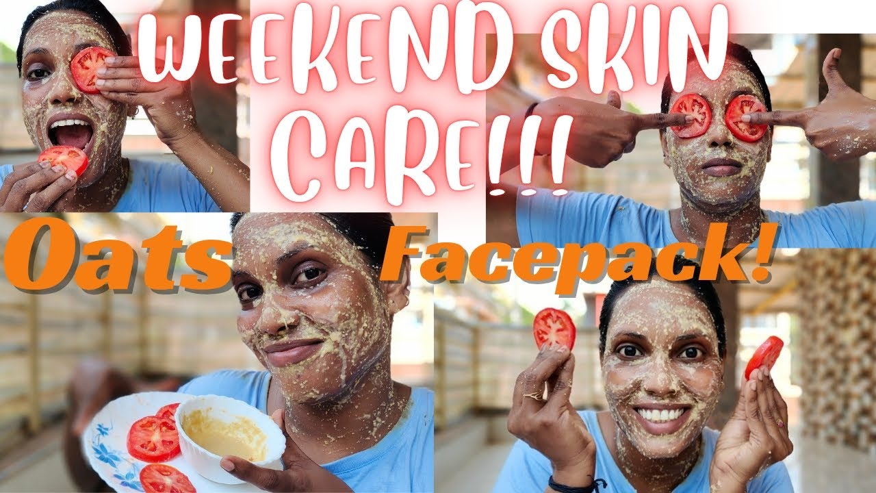 🌿 Weekend Skincare Routine | DIY Scrub & Face Pack for Glowing Skin ...