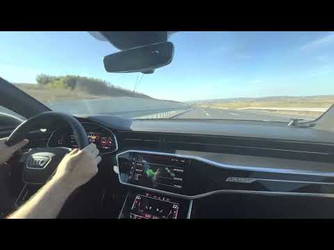 2021 audi rs6 stage 2 hizlanma ( taycan turbo s ) ile ayni yol