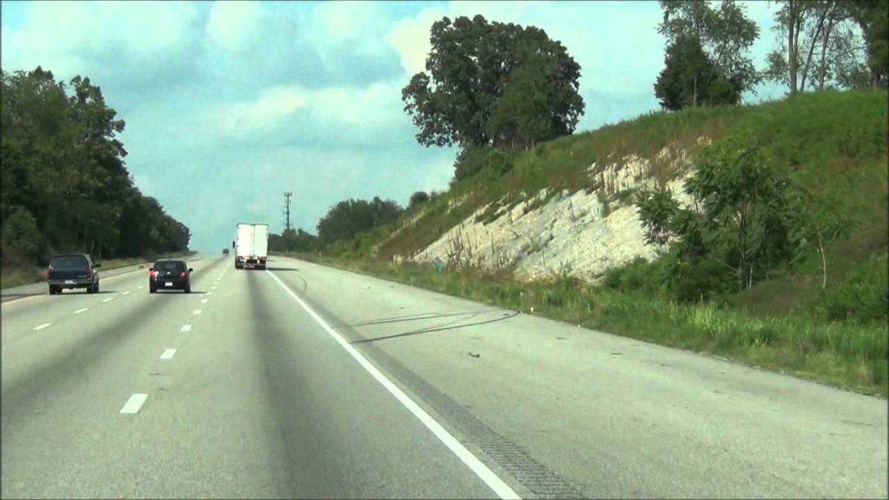Virginia - Interstate 81 North - Mile Marker 180-190 (7/31/12) - YouTube