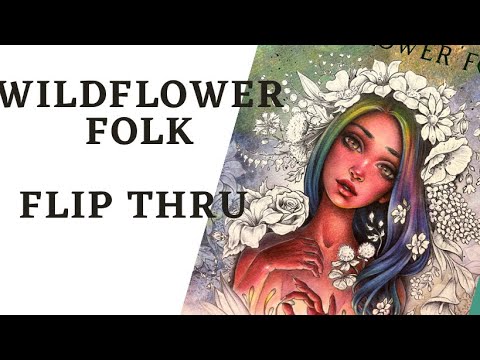 Wildflower Folk flip thru —and rant - YouTube