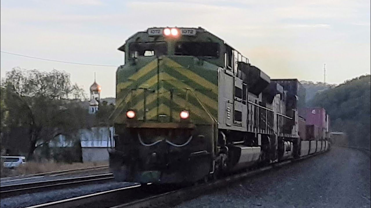 ns 268 intermodal train with Illinois terminal 1072 and union Pacific ...