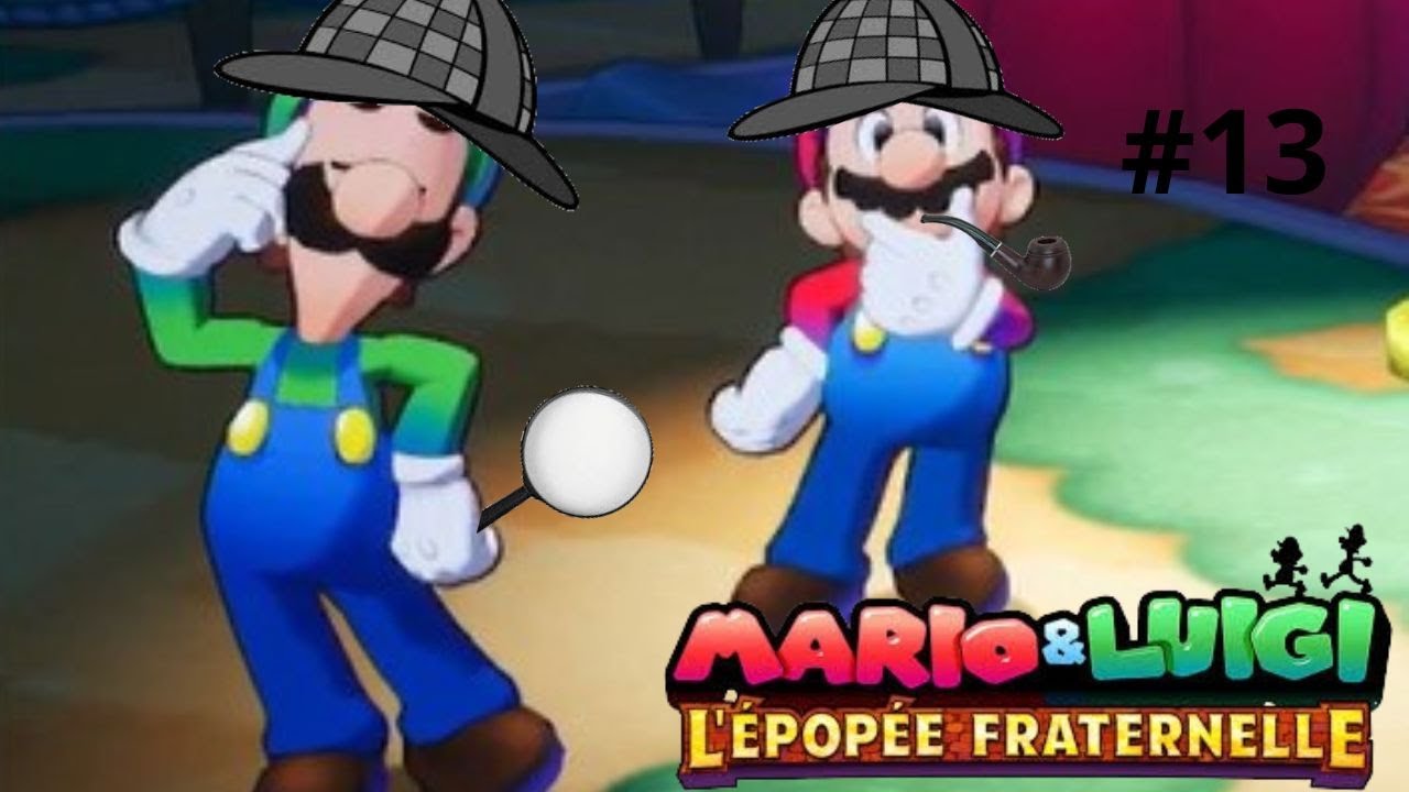 Mario et Luigi jouent aux détectives : Mario et Luigi L'épopée ...