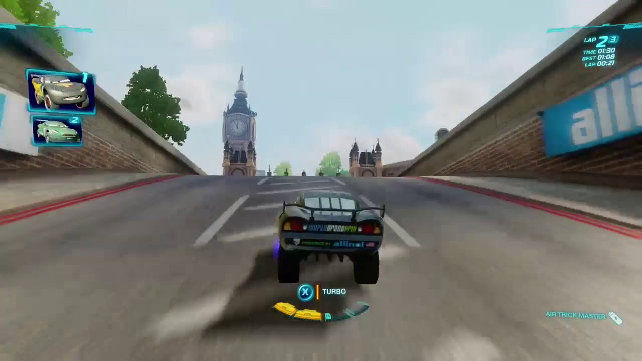 Cars 2 The Video Game | Carbon Fiber Lightning - Mission: World Grand ...
