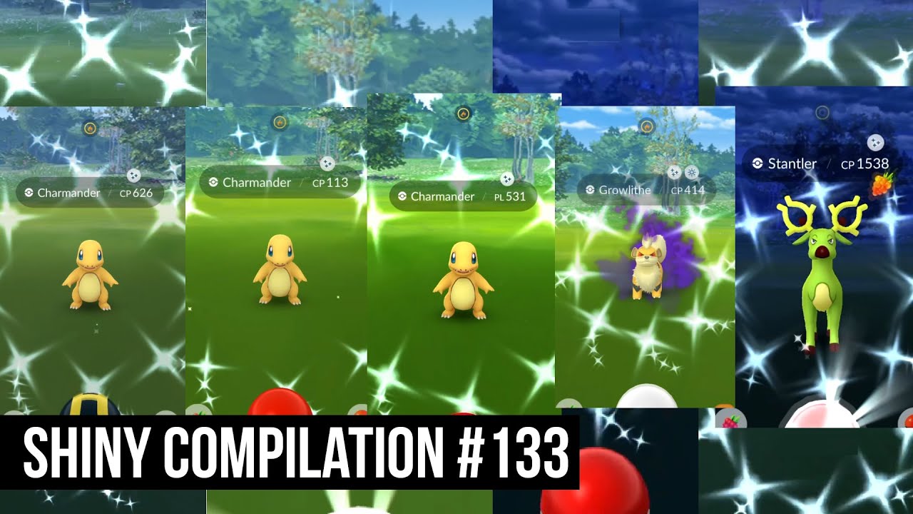 SHINY CHARMANDER EVERYWHERE! - Pokemon GO Shiny Compilation #133 - YouTube