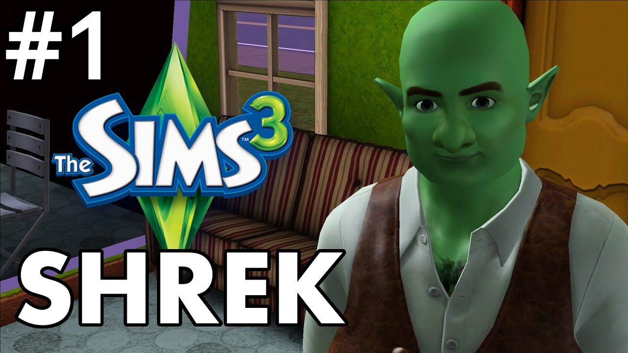 Sims 3 - Shrek #1 - Shrek the Ladykiller - YouTube