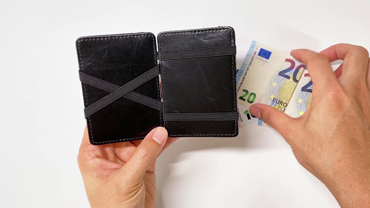 Magic Wallet with practical storage system - YouTube