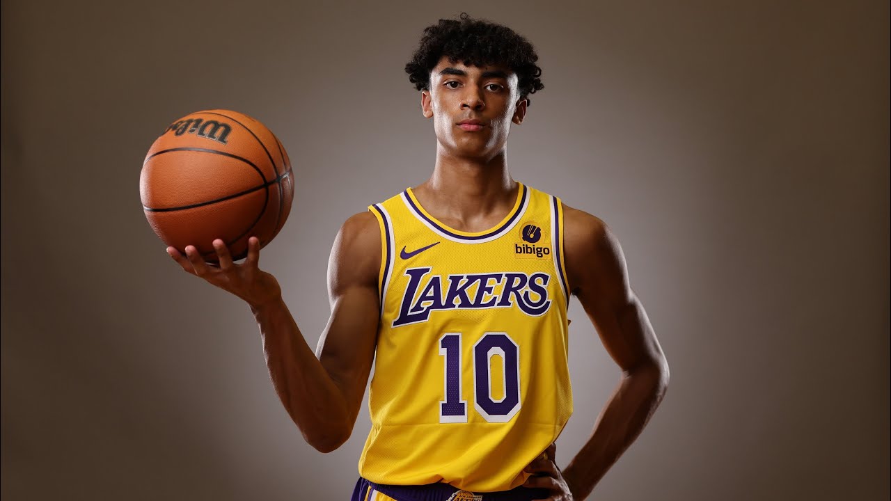 MAX CHRISTIE’S FIRST LAKERS MEDIA DAY - YouTube