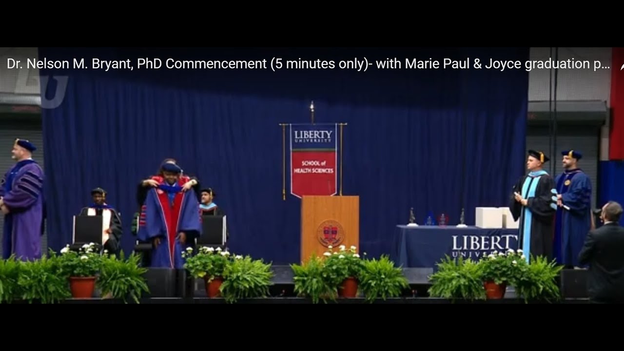 Dr Nelson Bryant PhD Commencement With Marie P FNP Joyce BSN dr-nelson-bryant-phd-commencement-with-marie-p-fnp-joyce-bsn