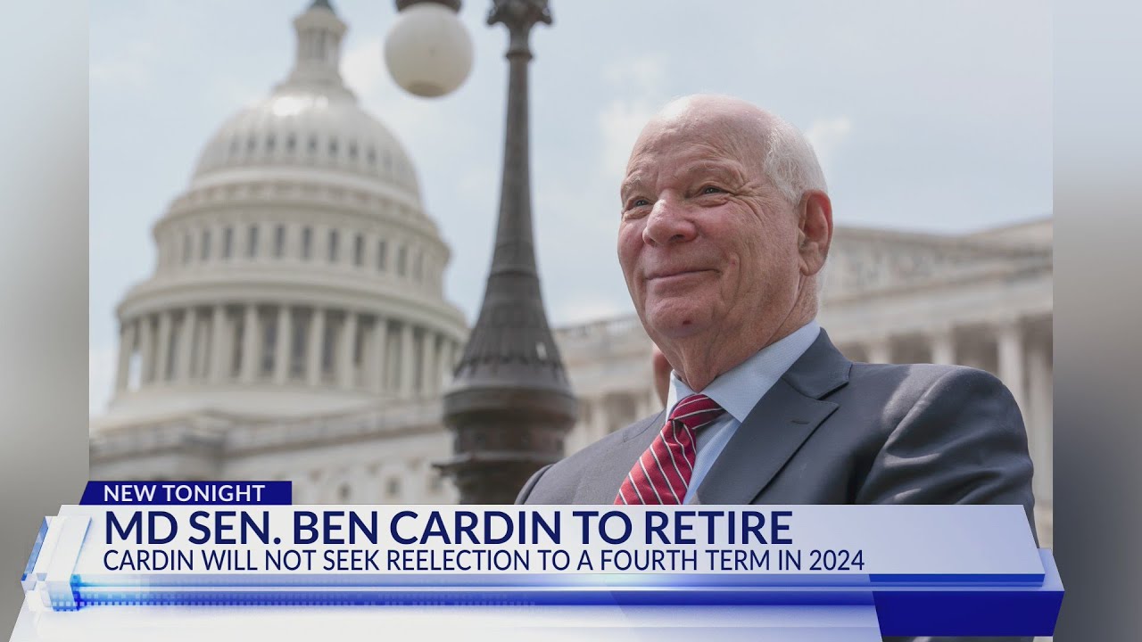 Senator Ben Cardin Of Maryland Announces Retirement Youtube