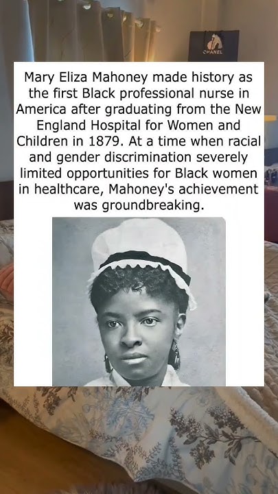 🤯😱Mary Eliza Mahoney made history as the first Black nurse in America, ️🥹#shorts - YouTube