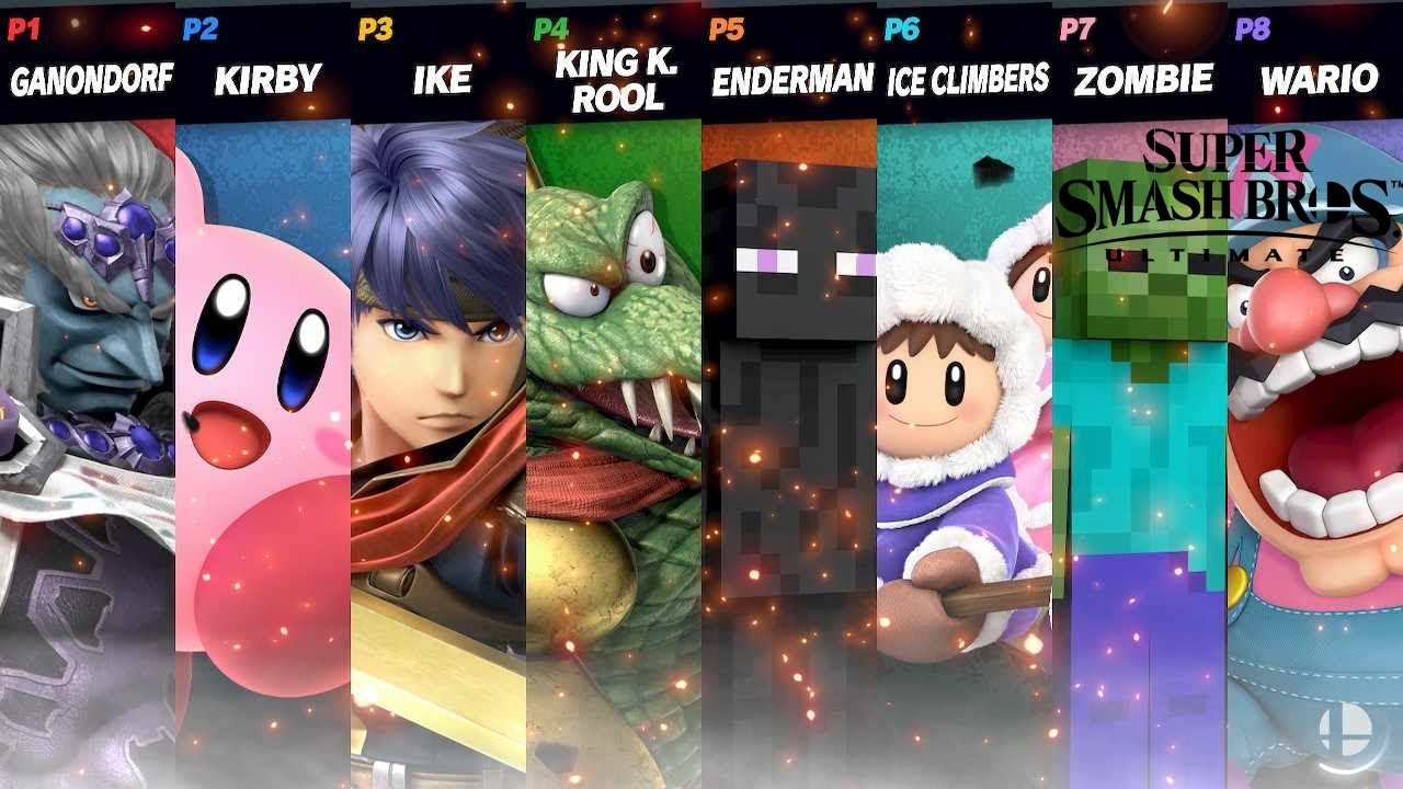 Super Smash Bros Ultimate 8 Player Smash Gameplay! - YouTube