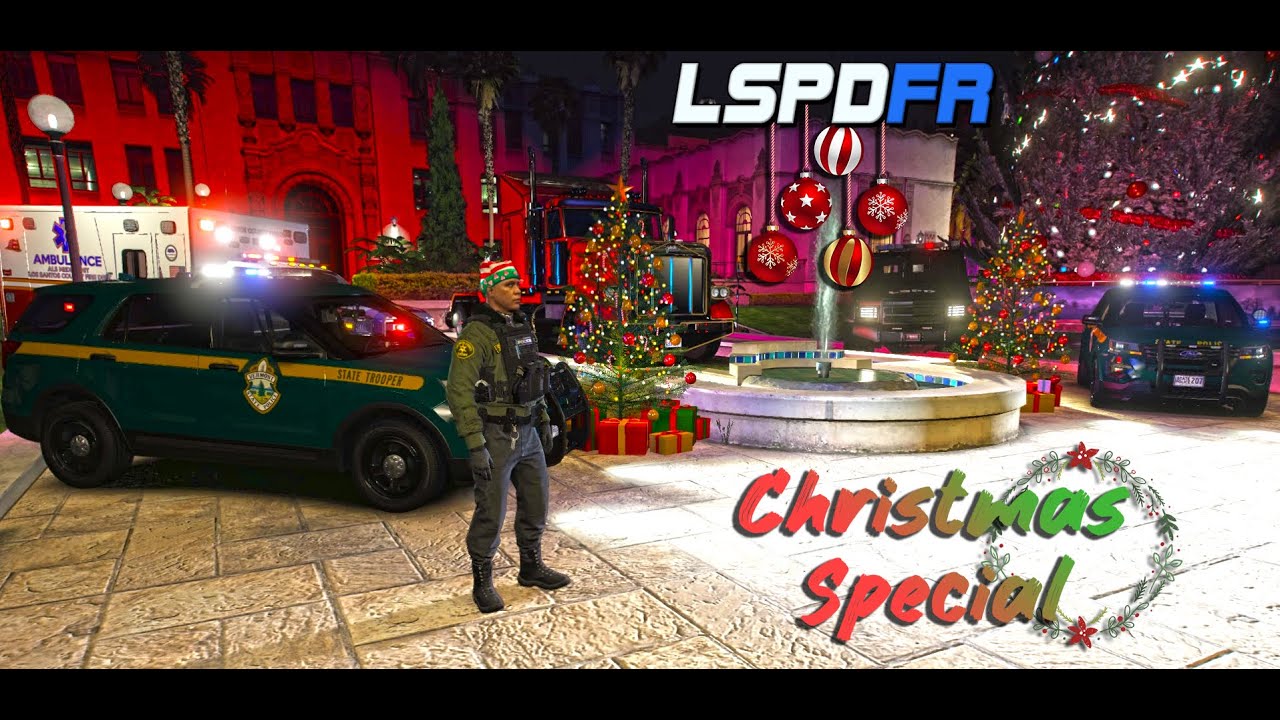 Christmas Special! 🎄 - GTA 5 LSPDFR Patrol #gta5 #lspdfr - YouTube
