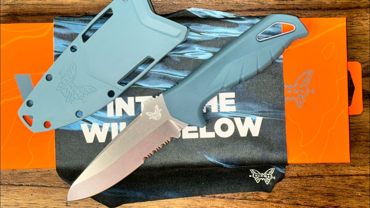 Benchmade Fixed Blade Knife Benchmade Hidden Canyon Hunter, Wood