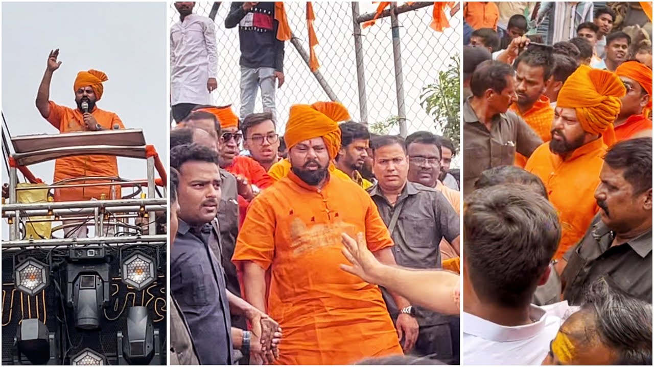 T Raja Singh Ram Navami Shobha Yatra 2024 | BJP MLA Raja Singh Grand ...