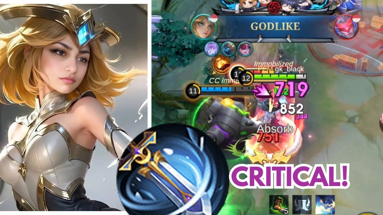 EDITH CRITICAL MAGIC DAMAGE GUYS! BUILD EDITH AFTER NERF 😆 - YouTube