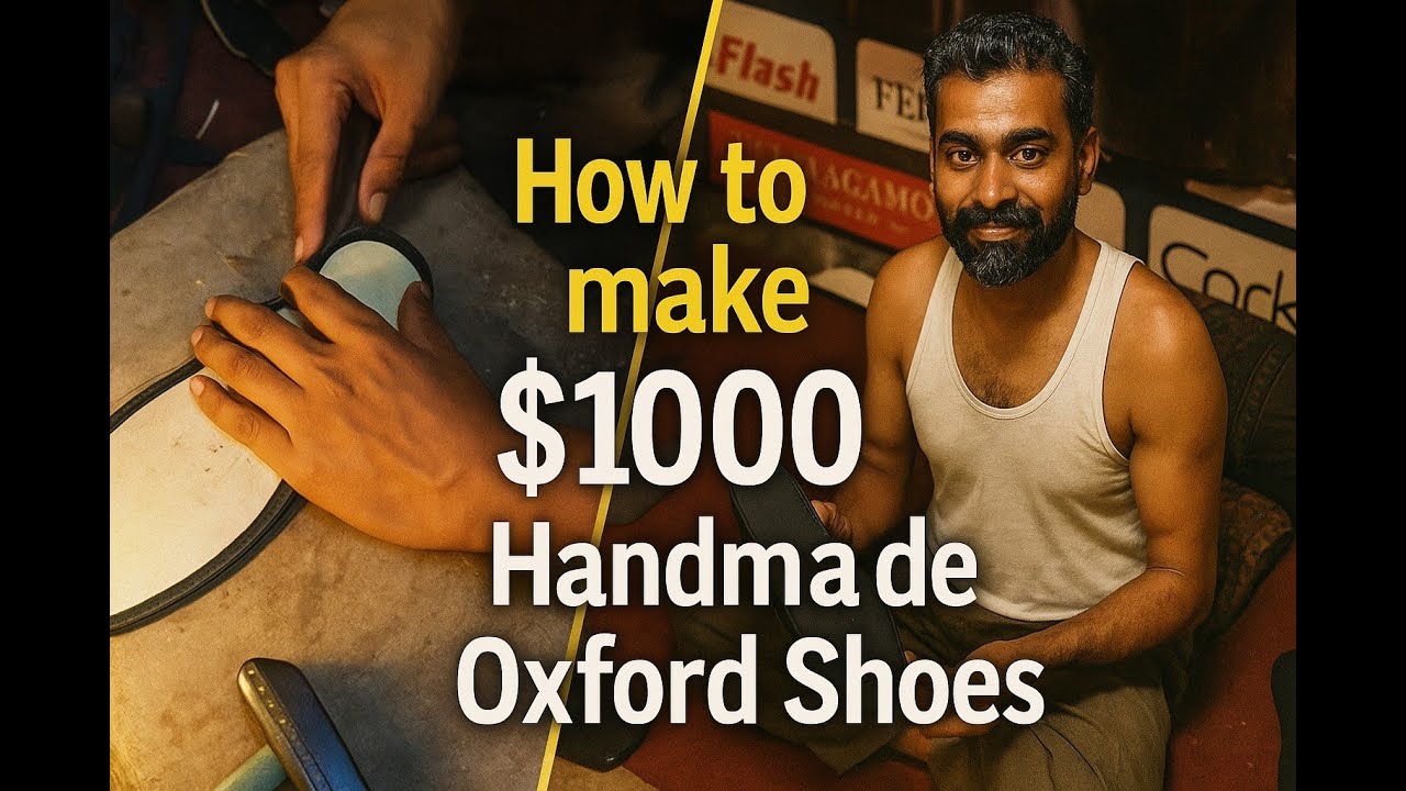 Handmade Oxford Shoes | Traditional Shoes Making | Derby Shoes ...