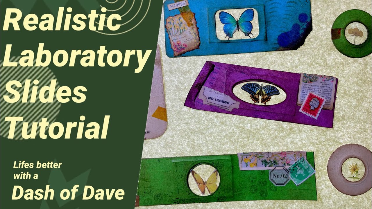 Realistic Laboratory Slides Tutorial - YouTube