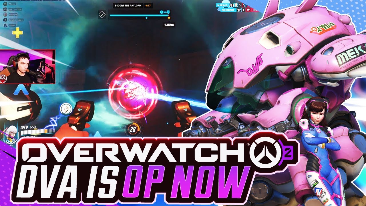 Dva on Overwatch 2 is so NICE to PLAY NOW - YouTube