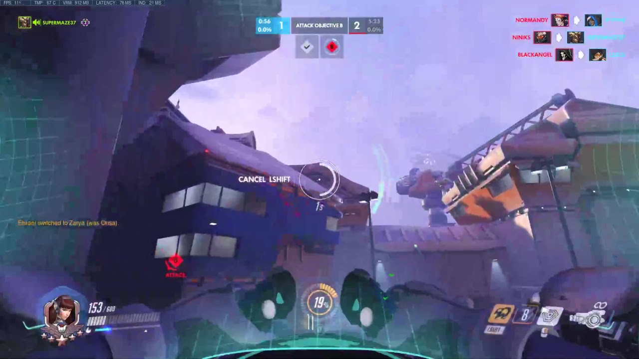 Ow Rankeds 08/08/2018 - YouTube