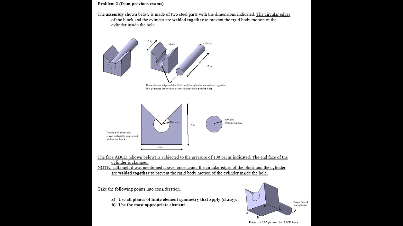 Catia v5 HW 7 problem 2 - YouTube