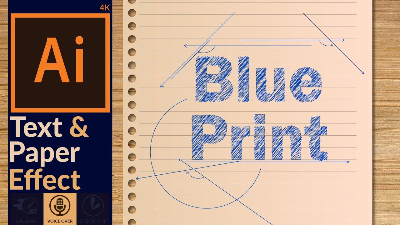 Vector Paper & Text effect with editable Text in adobe illustrator ...
