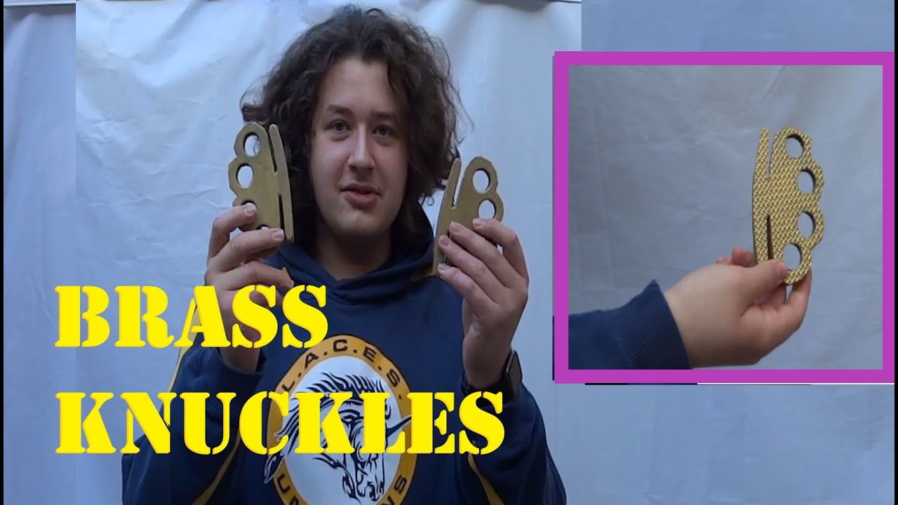 DIY Brass Knuckles - YouTube