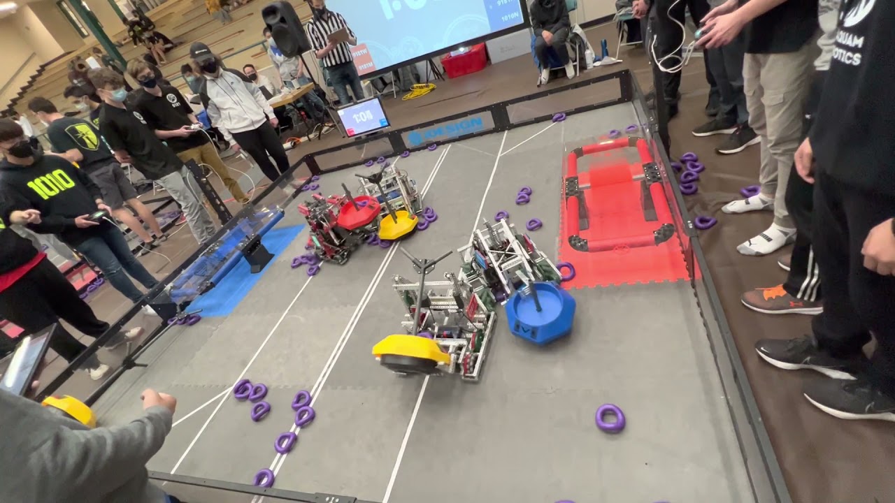 Vex Robotics Tipping Point - (9181W & 9181M vs 9181N & 1010N) - YouTube