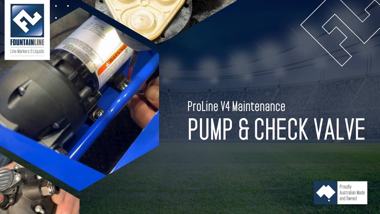 ProLine V4 Maintenance - Pump & Check Valve - YouTube