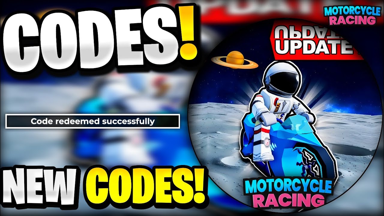🔥*NEW* All Working UPDATE 2 CODES FOR MOTORCYCLE RACING! ROBLOX ...