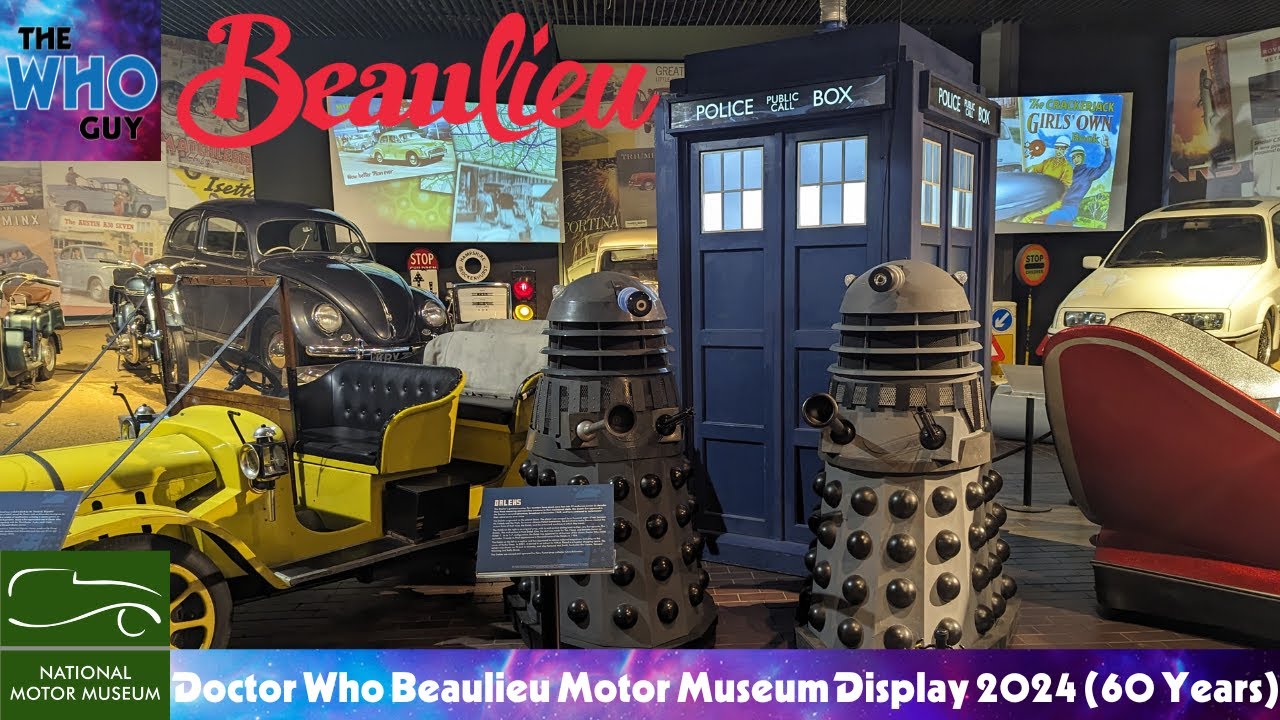 Doctor Who Beaulieu Motor Museum Display 2024 (60 Years) - YouTube