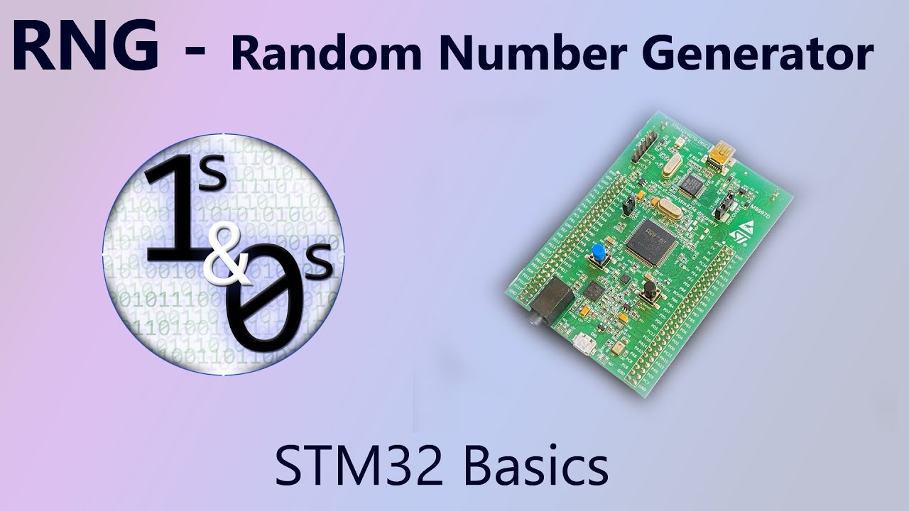 Random Number Generator with STM32 - YouTube Random Number Generator with STM32 - YouTube