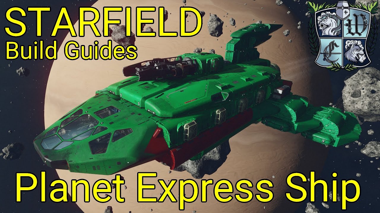 Starfield Build Guide: PLANET EXPRESS. No ladders between the two main ...