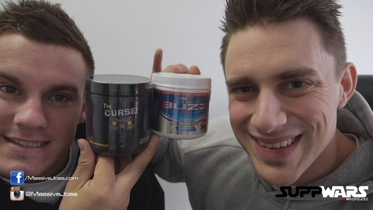 Cobra Labs The Curse v EHPlabs BUZZ Pre-Workout Supplement ...