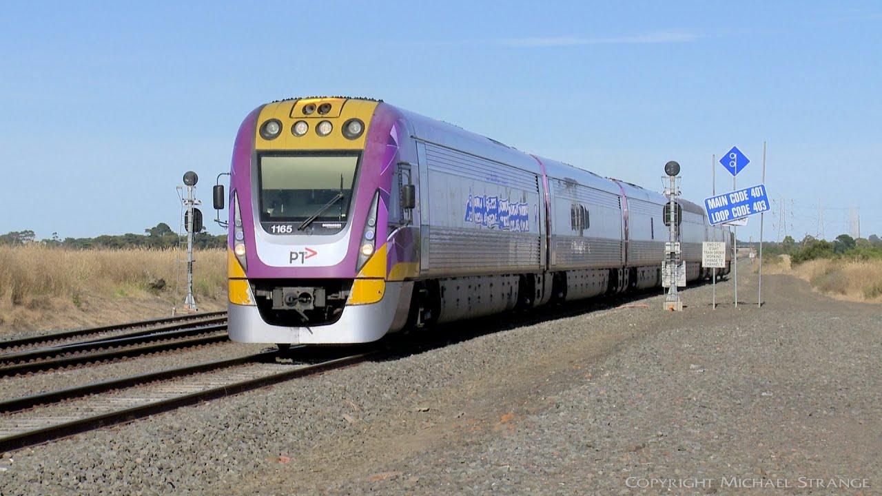 Vline Vlocity Railcar Transfer VL65 & VL05 At Gheringhap (11/1/2021 ...