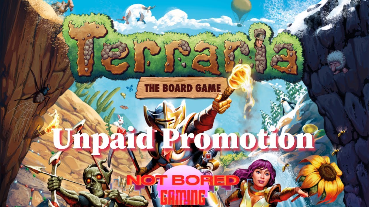⛏ Terraria: The Board Game by Paper Fort Games — Kickstarter🏏 Descubra ...