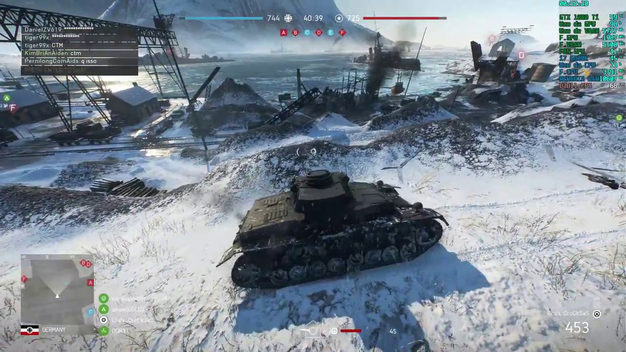 BATTLE TANK ( PANZER IV ) OPEN BETA BFV - YouTube