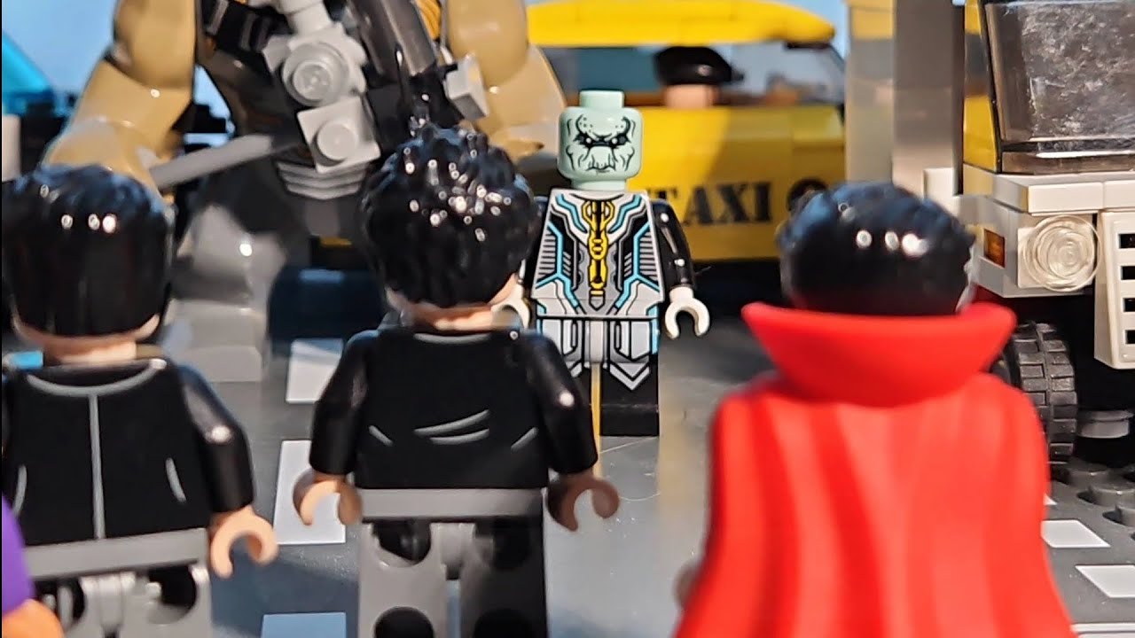 Lego Avengers Infinity war battle of New york animation - YouTube