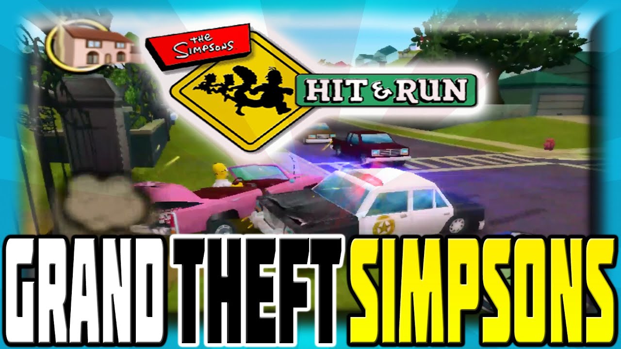 GRAND THEFT SIMPSONS! - THE SIMPSONS HIT & RUN - YouTube