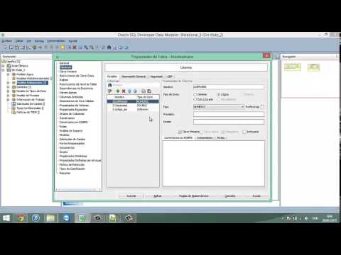 Modelo entidad en Oracle Data Modeler - YouTube