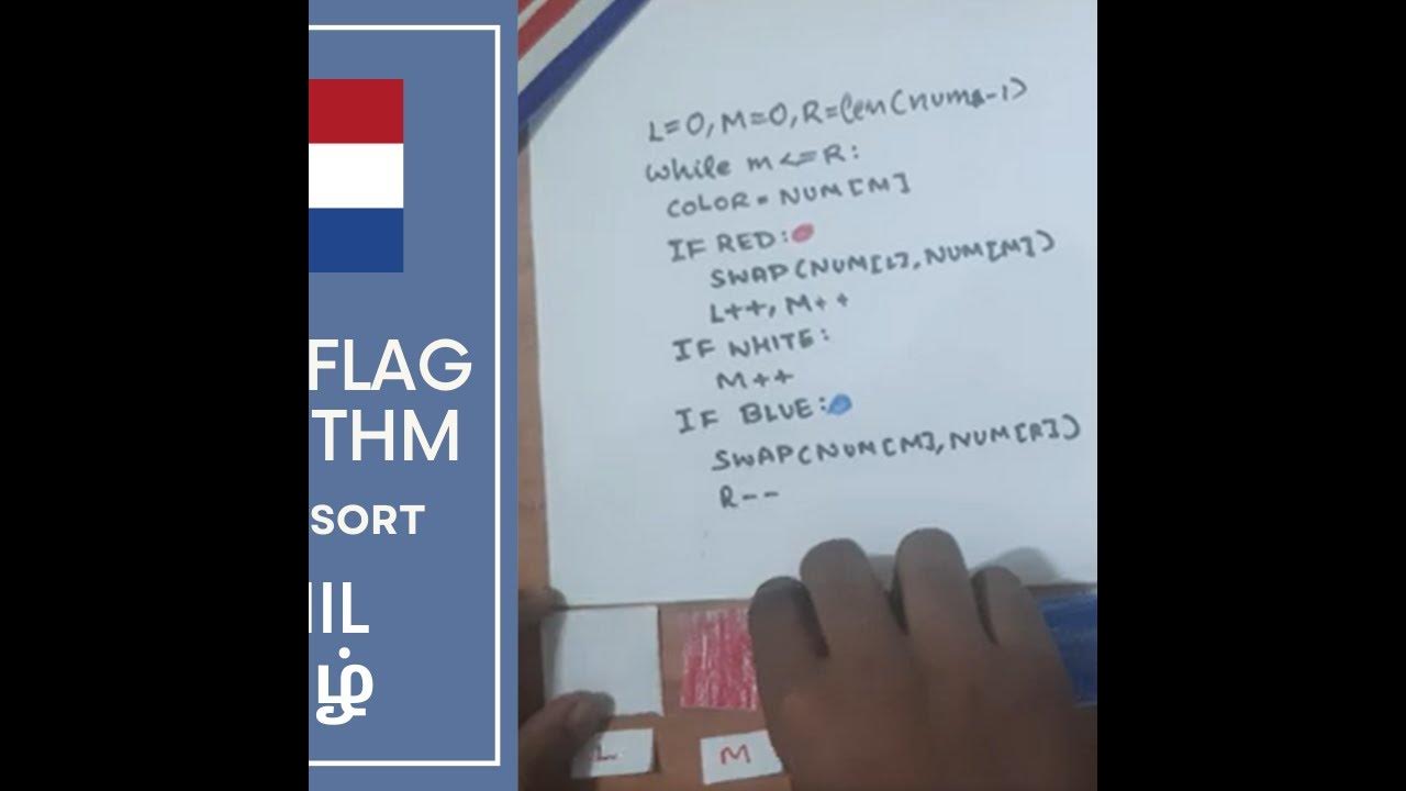 LeetCode Sort Colors | Dutch National Flag Problem | Sort an array of 0s, 1s and 2s | Tamil ...
