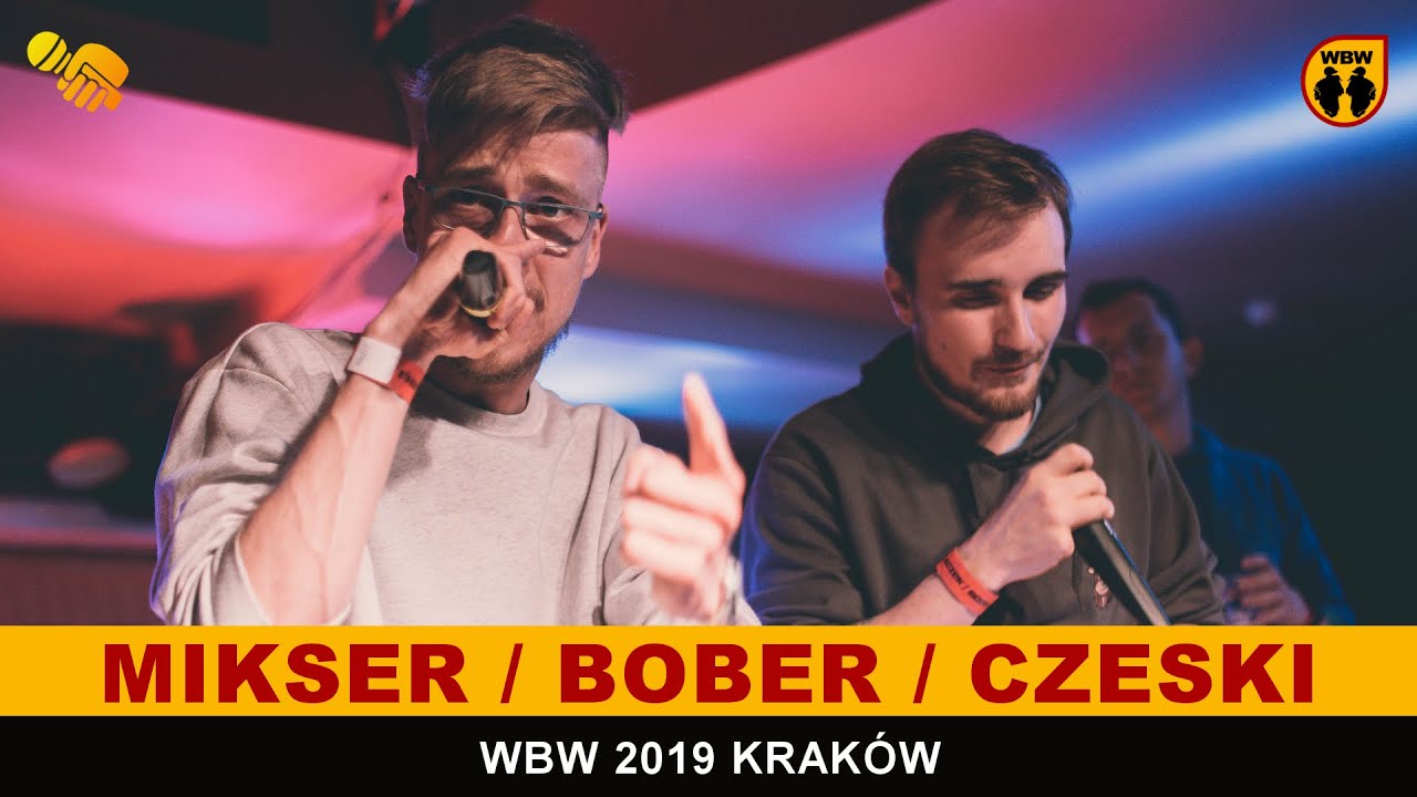 Jury na WBW 2019 Kraków 🎤 Bober, Czeski, Mikser (freestyle rap) - YouTube