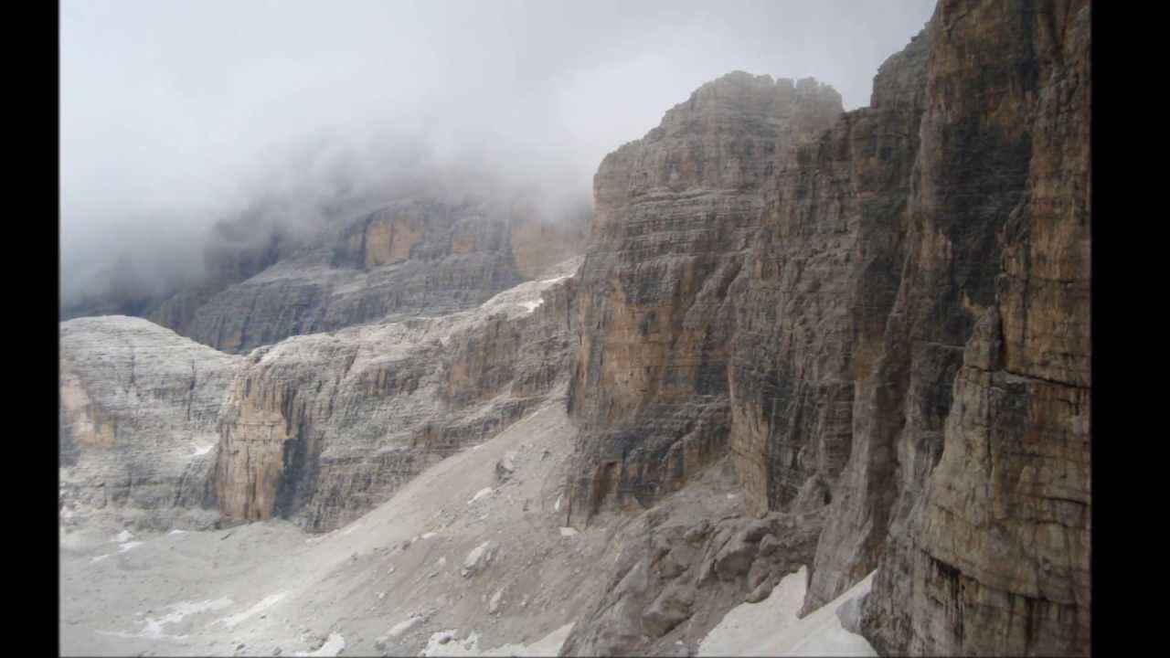 DOLOMITI DEL BRENTA - FERRATA BOCCHETTE CENTRALI - YouTube