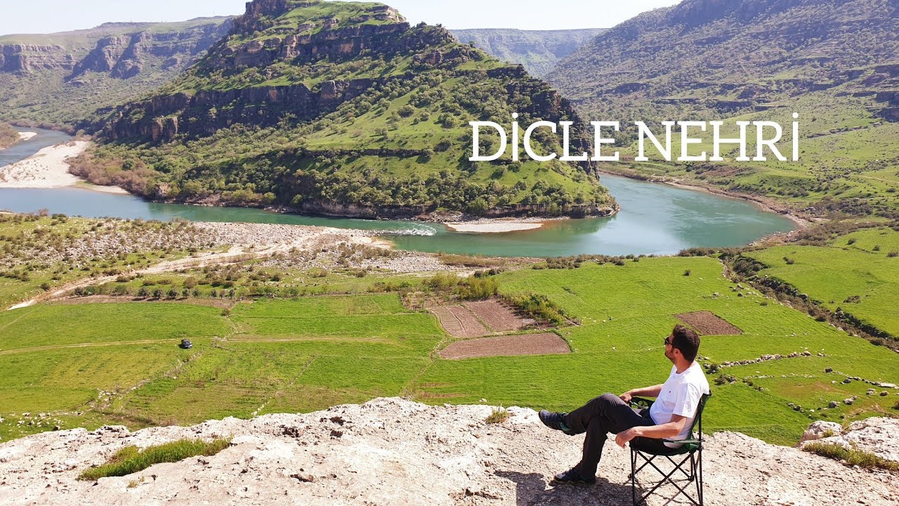 Drone İle Dicle Nehri'nin (Çemé Dijle) Harika Görüntüsü - YouTube